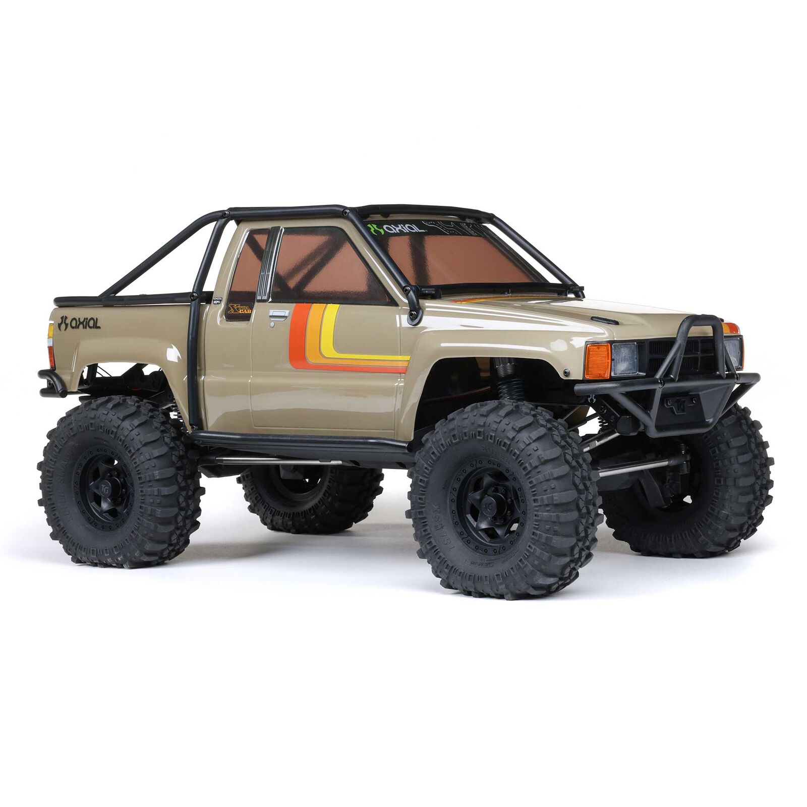 1/10 SCX10 III 1987 Toyota SR5 4X4 RTR Brushed Rock Crawler, Tan ...