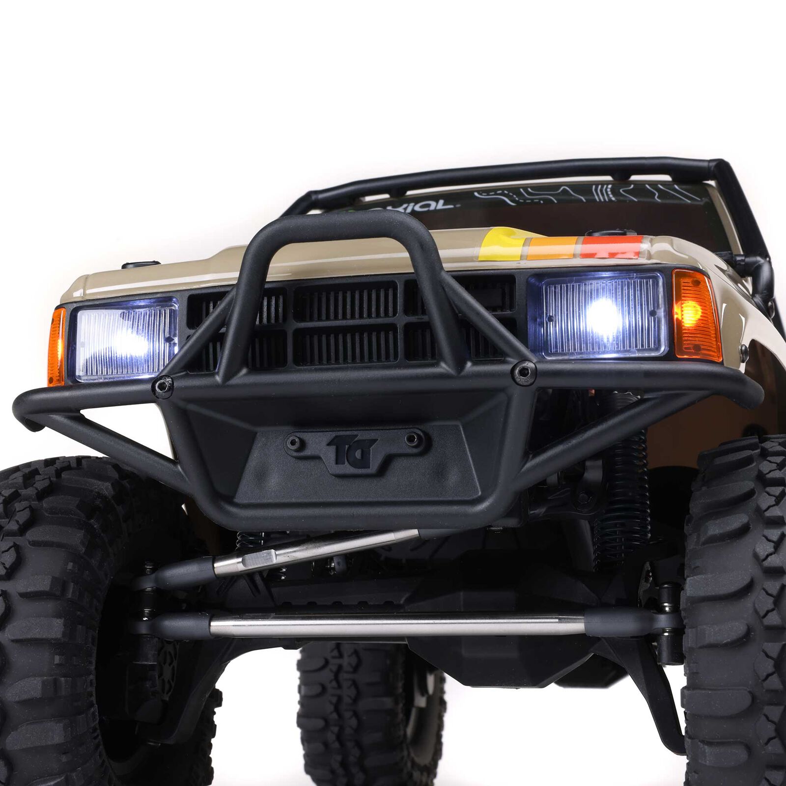 1/10 SCX10 III 1987 Toyota SR5 4X4 RTR Brushed Rock Crawler, Tan ...