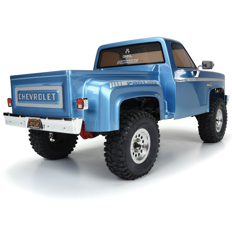 1/10 SCX10 III Pro-Line 1982 Chevy K10 4X4 Rock Crawler Brushed RTR ...