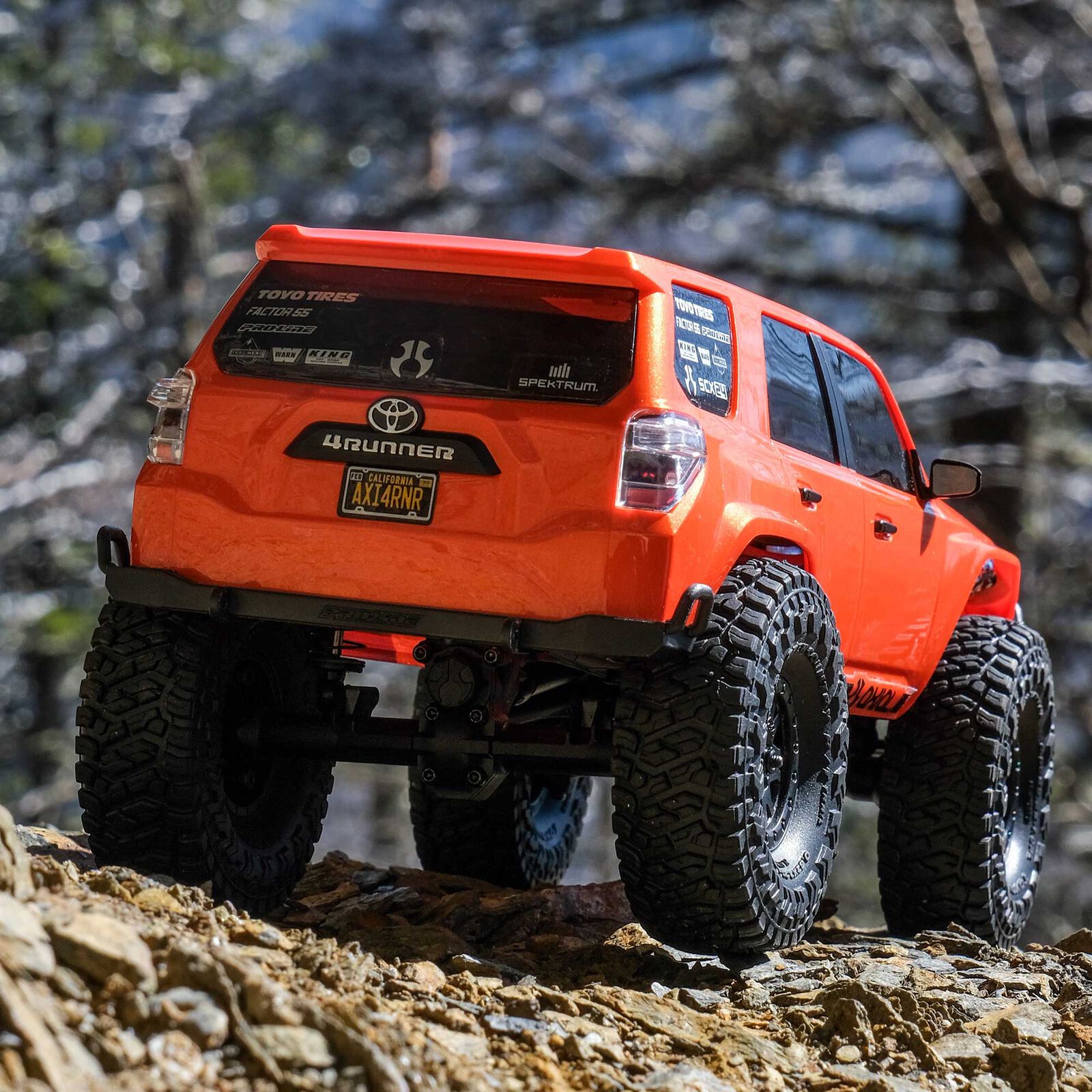 1/24 SCX24 Toyota 4Runner 4X4 RTR Brushed Rock Crawler (Battery ...