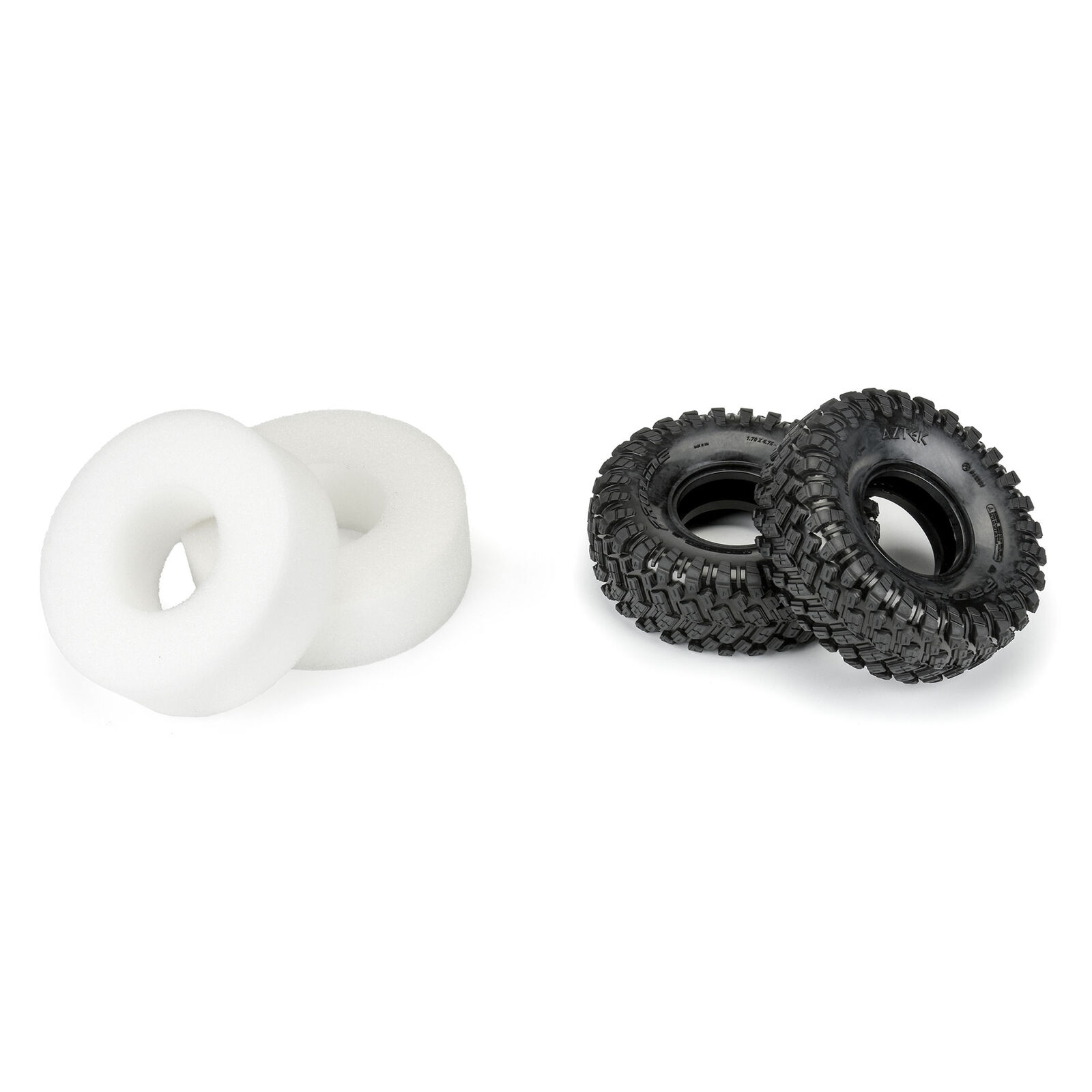 1/10 Aztek G8 Front/Rear 1.9" Rock Crawling Tires (2) | Axial Adventure
