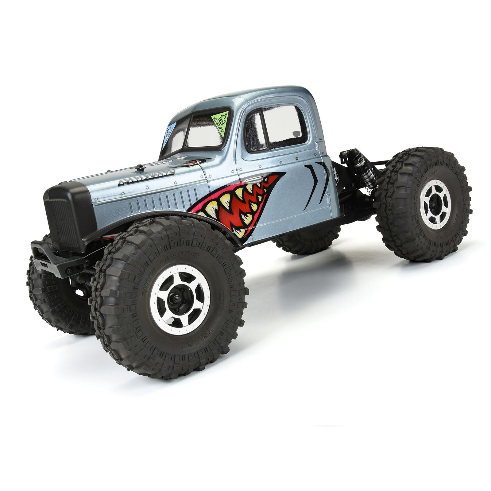 1/10 Comp Wagon Cab-Only Clear Body 12.3" (313mm) Wheelbase Crawlers ...