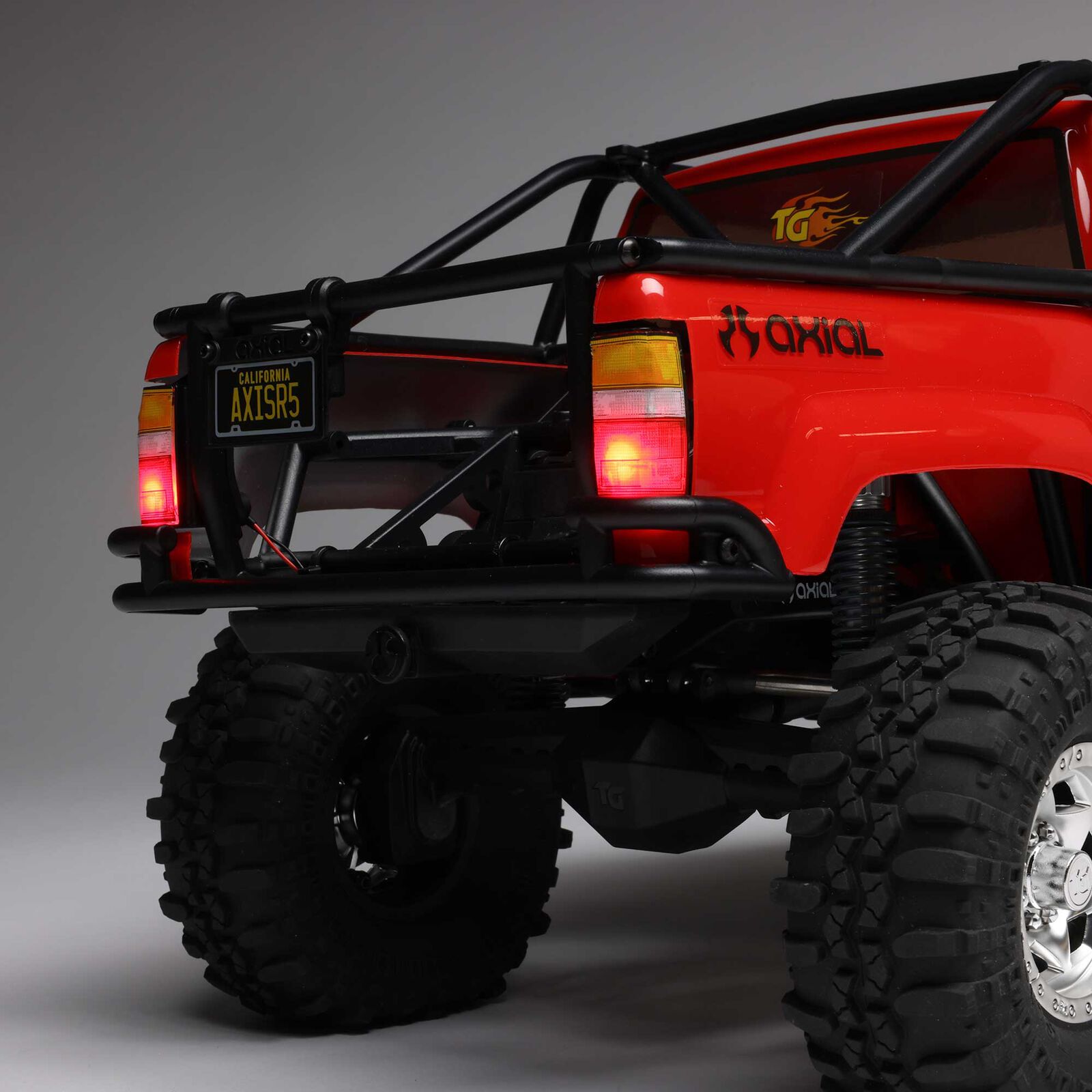 1/10 SCX10 III 1987 Toyota SR5 4X4 RTR Brushed Rock Crawler, Red ...
