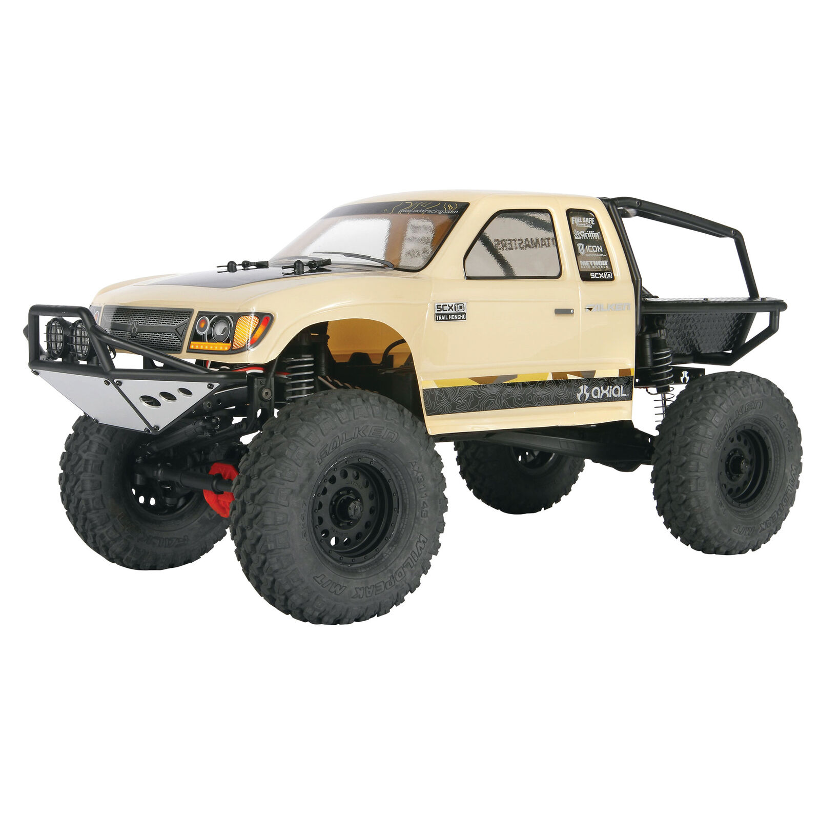 1/10 SCX10 II Trail Honcho 4WD Rock Crawler Brushed RTR | Axial Adventure