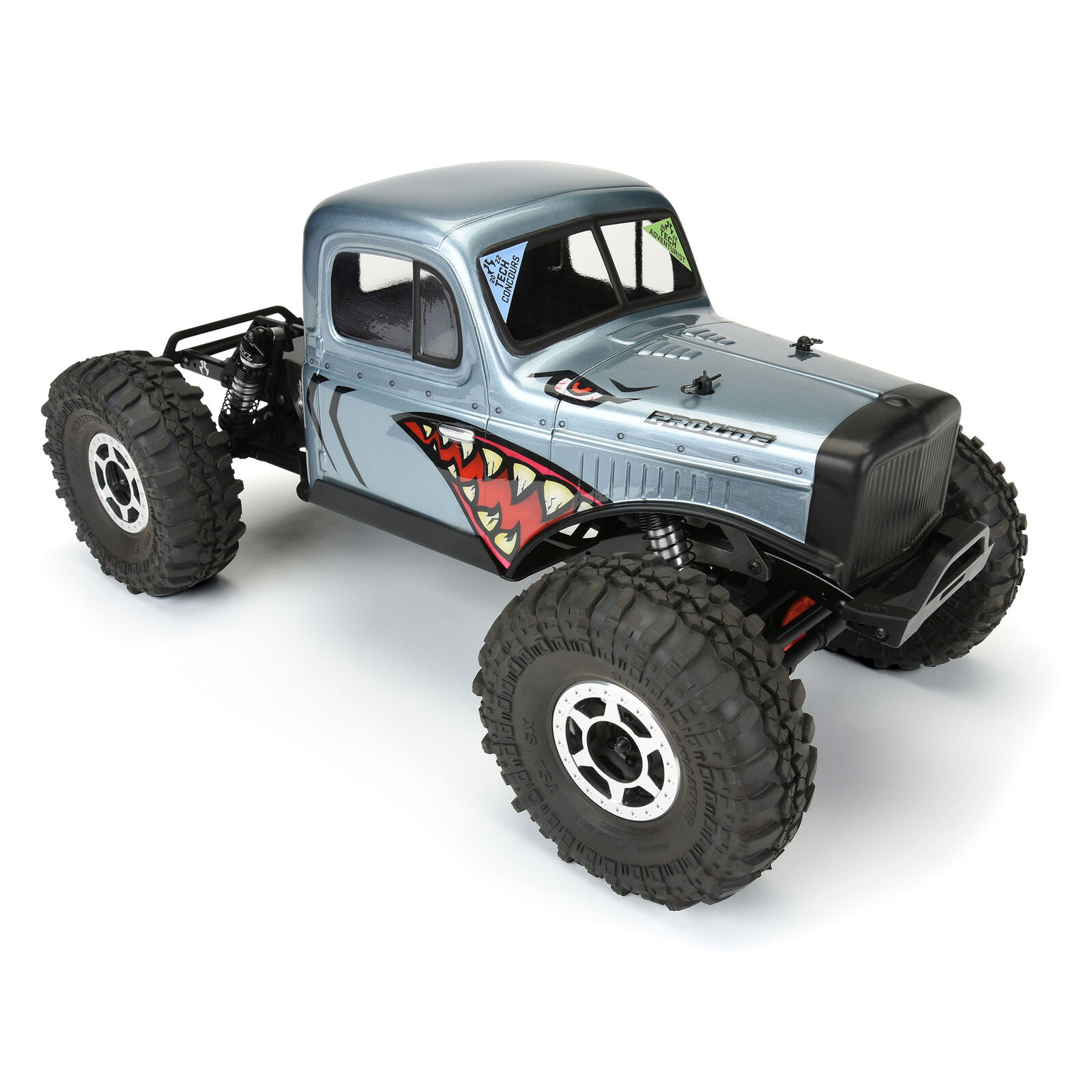 1/10 Comp Wagon Cab-Only Clear Body 12.3" (313mm) Wheelbase Crawlers ...