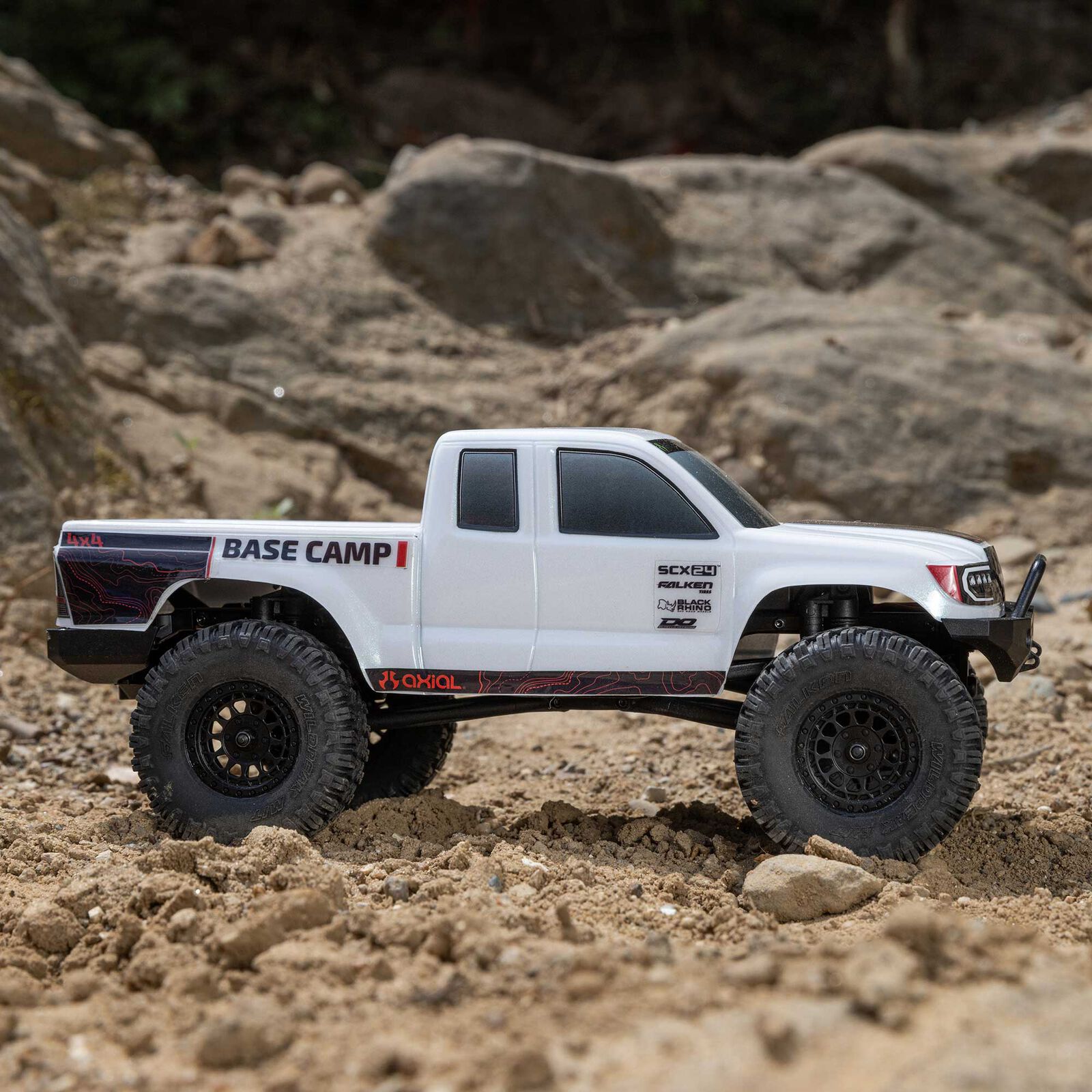1/24 SCX24 Base Camp 4X4 RTR Brushed Rock Crawler (Battery & Charger ...