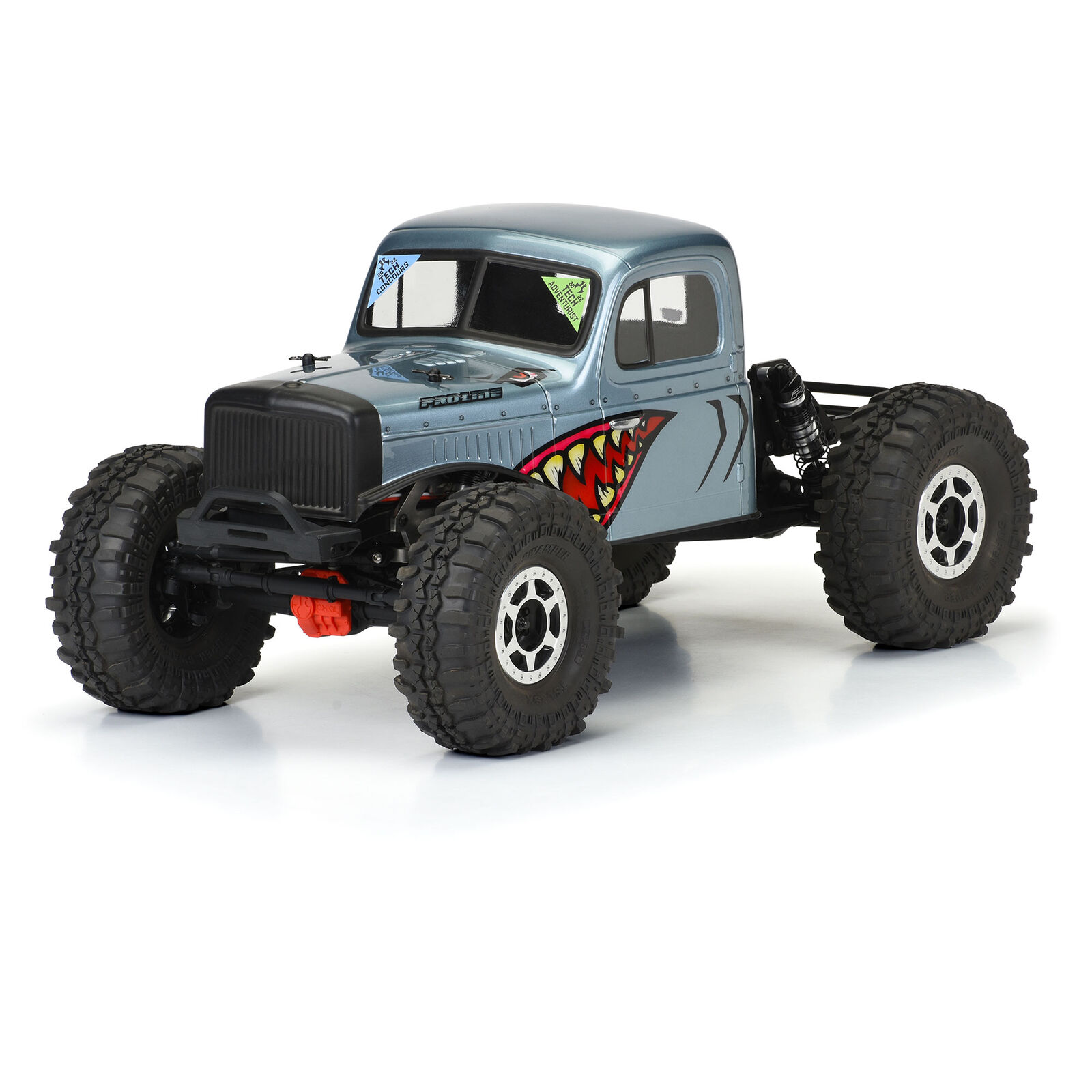 1/10 Comp Wagon Cab-Only Clear Body 12.3" (313mm) Wheelbase Crawlers ...