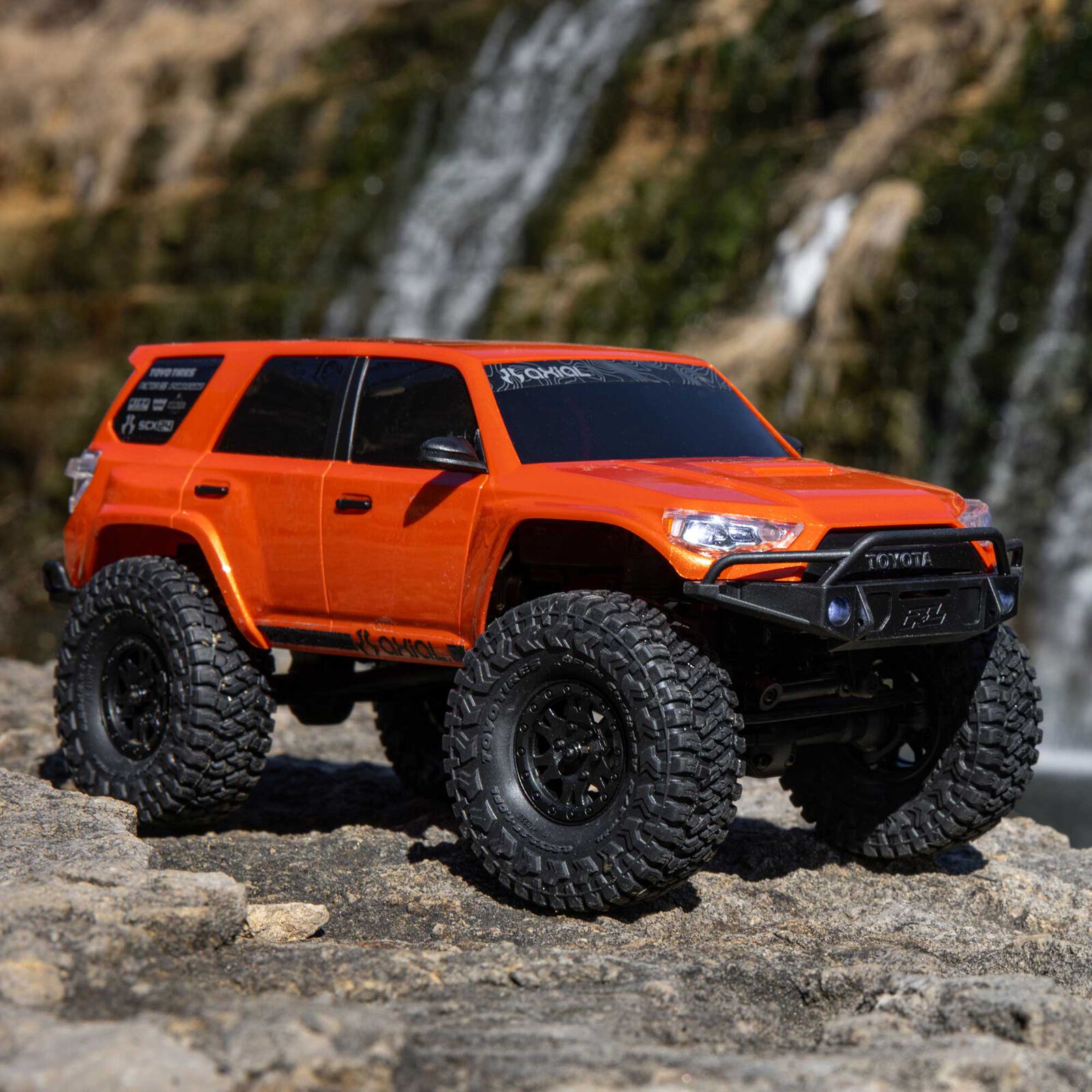 1/24 SCX24 Toyota 4Runner 4X4 RTR Brushed Rock Crawler (Battery ...
