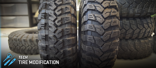 Tire Modification | Axial Adventure