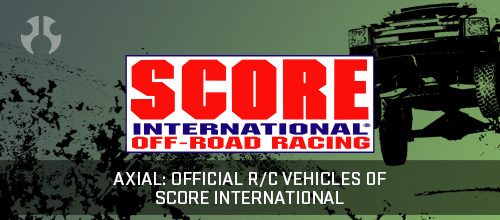 Axial partners with SCORE International - Official R/C Vehicles of ...